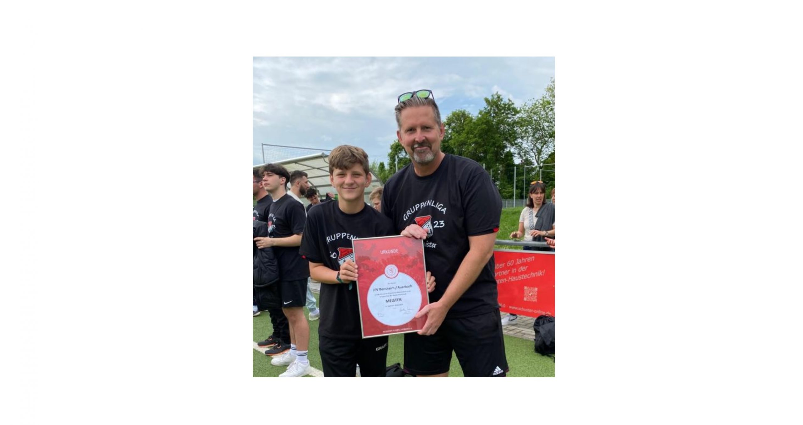 Unsere D1 ist Gruppenligameister – TSV-Auerbach Fußball